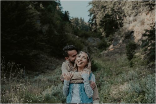 Sharayah & Ryan Hurricane Ridge Adventure Session - Kendra K Photo